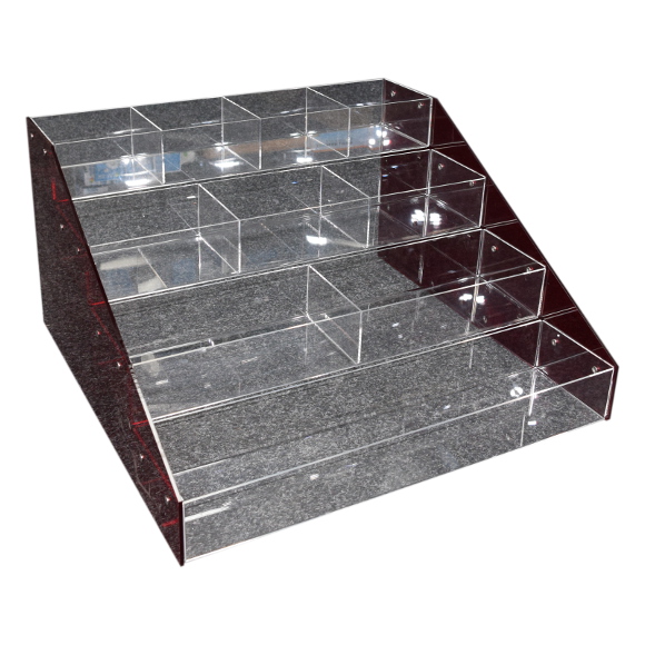 ACRYLIC TIERED SWEETS & CANDY DISPLAY | MaxShelf