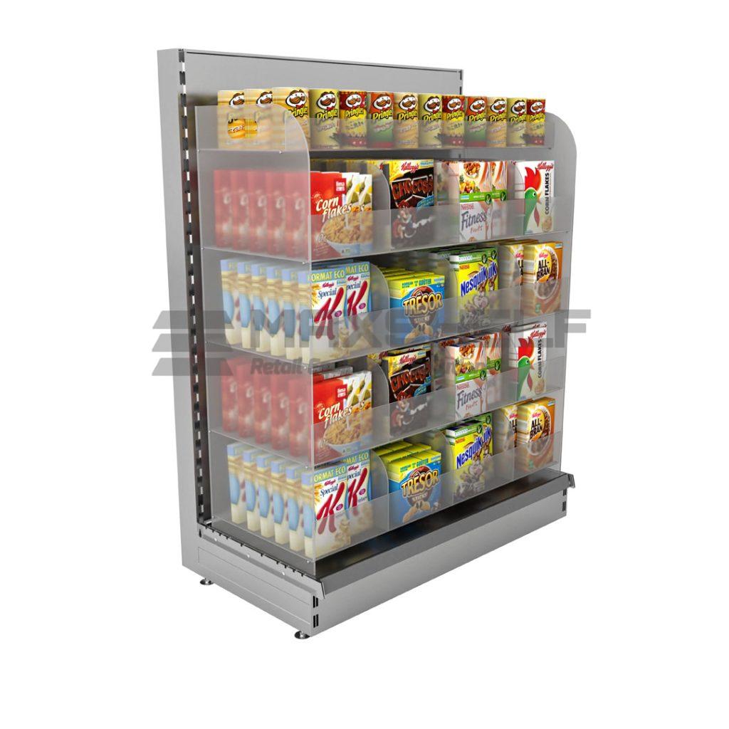 Acrylic Crisp and Snack Base Unit - Maxshelf - Retail Equipment Solutions