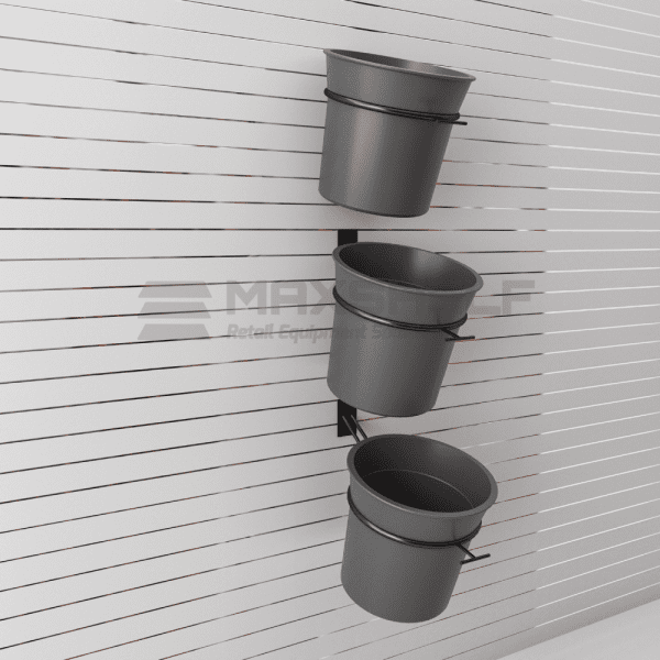 Tier Bucket Display Tower - Maxshelf - Retail Equipment Solutions