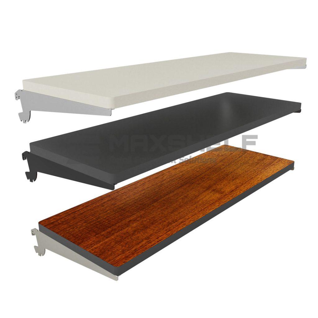 Simple wooden shelves - Maxshelf - Retail Equipment Solutions