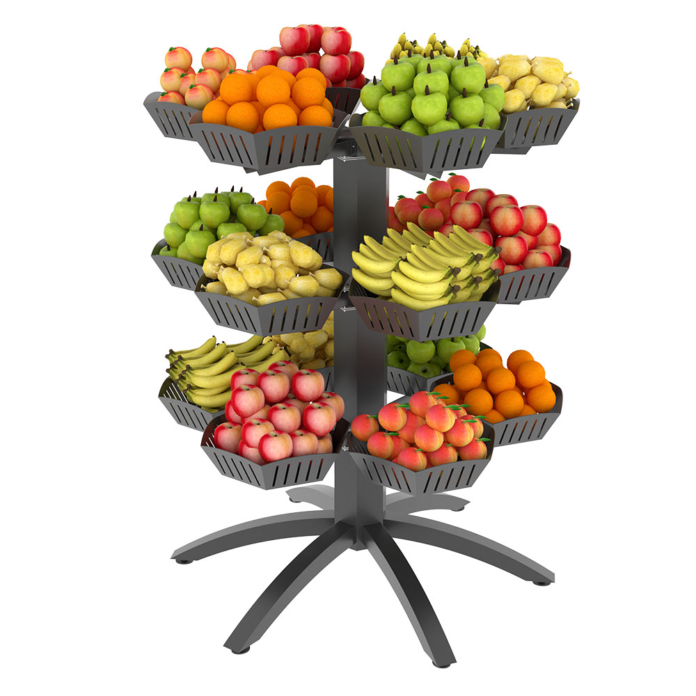 LARGE CENTRAL FRUIT AND VEG STAND - PALMTREE - Max Shelf - Retail ...