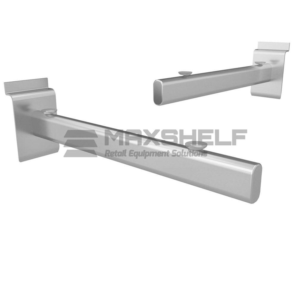 Slatwall shelf bracket arm (pair) - Maxshelf - Retail Equipment Solutions