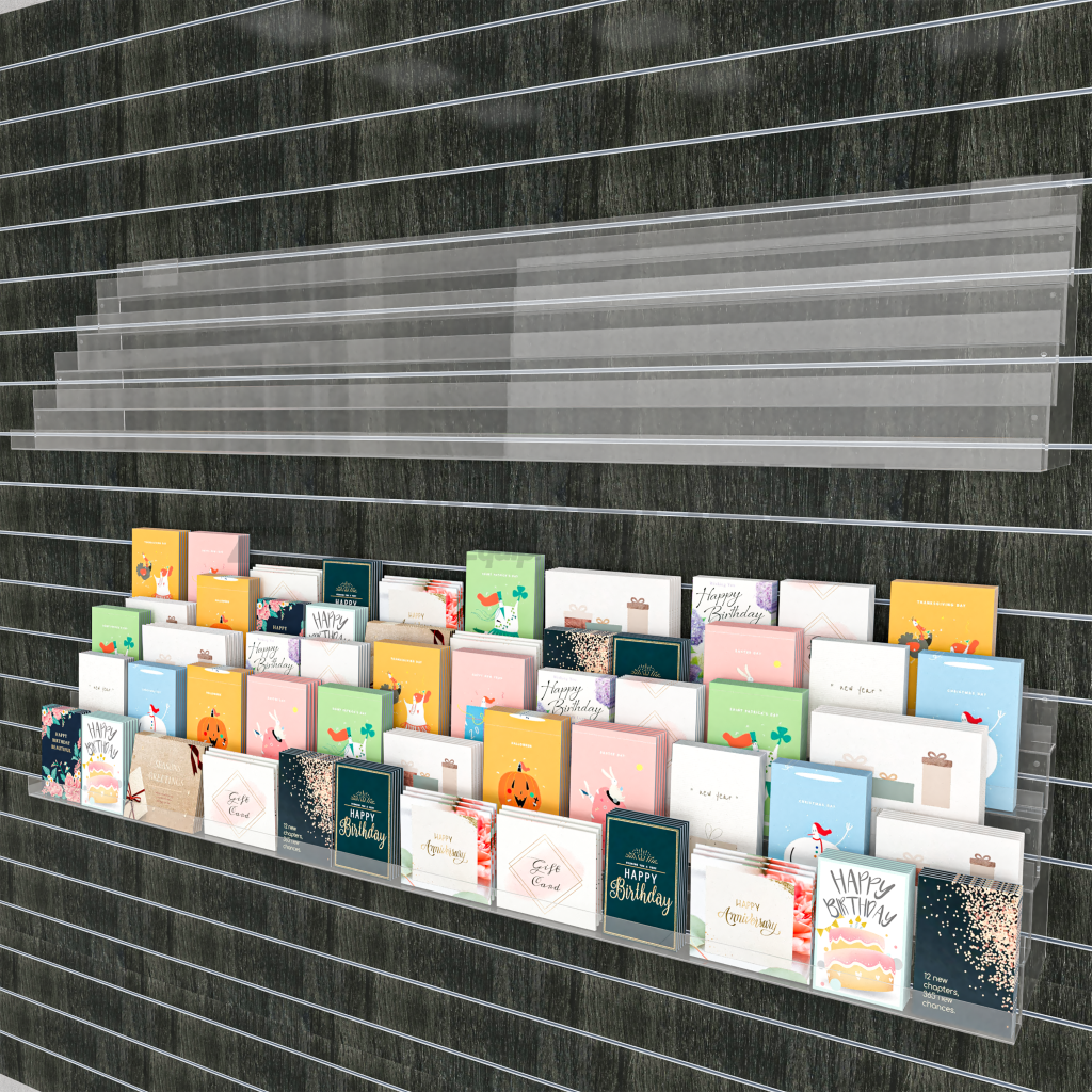 Slatwall Card Display Acrylic at Harrison Fulton blog