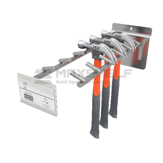 Axe and hatchet display holder - Maxshelf - Retail Equipment Solutions