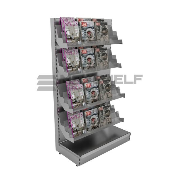Acrylic magazine shelving tier - Maxshelf - Retail Equipment Solutions