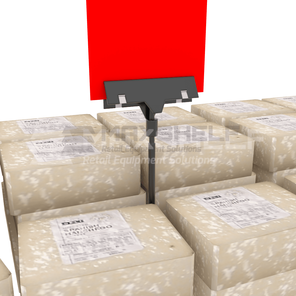 Deli Spike Large Clamp Black - Maxshelf - Retail Equipment Solutions