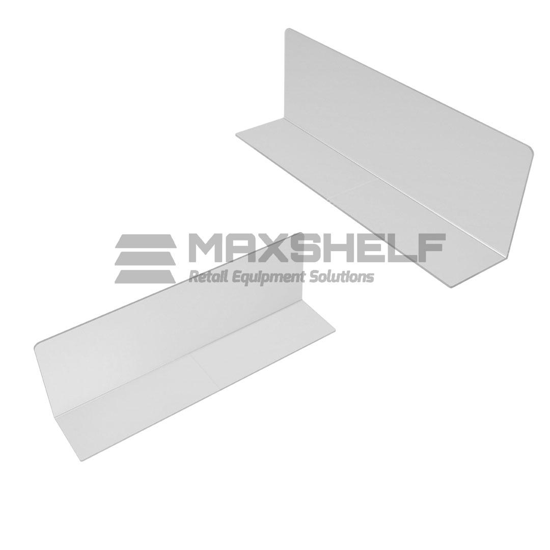 L SHAPE ACRYLIC DIVIDER 700MM X 200MM X 5MM (KV) - Maxshelf - Retail ...