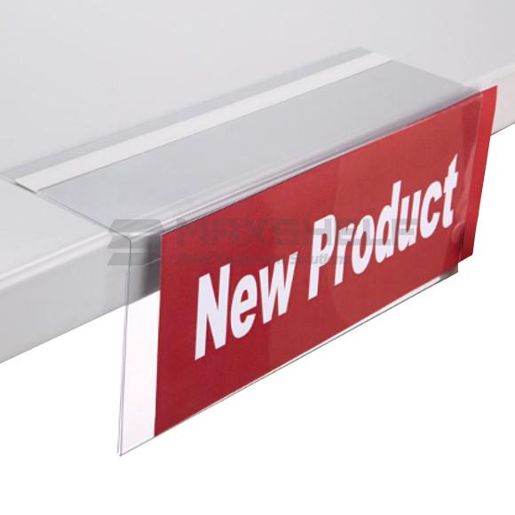 Self Adhesive Right Angled Shelf Talker - Maxshelf - Retail Equipment ...