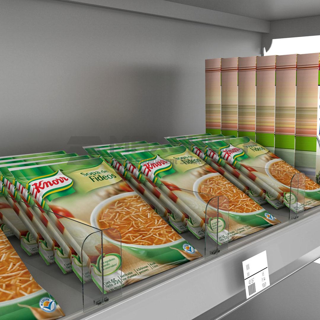 BREAKABLE SHELF DIVIDER - Maxshelf - Retail Equipment Solutions