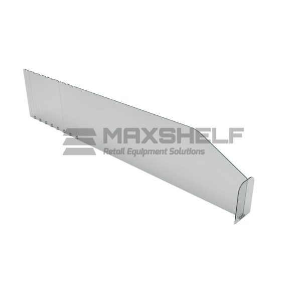 SHELF DIVIDER ANGLED BREAKABLE WITH LIMITER 120x285 - 485 - Maxshelf ...