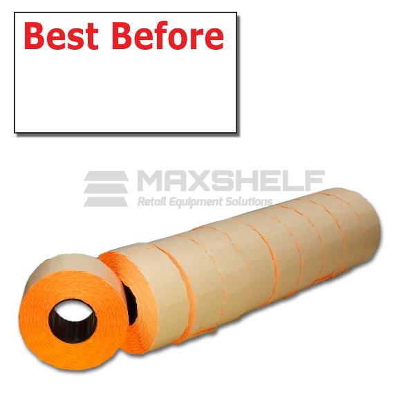 PRINTEX PRICE GUN LABEL BOX OF 42 BEST BEFORE 22*12 - Maxshelf - Retail ...