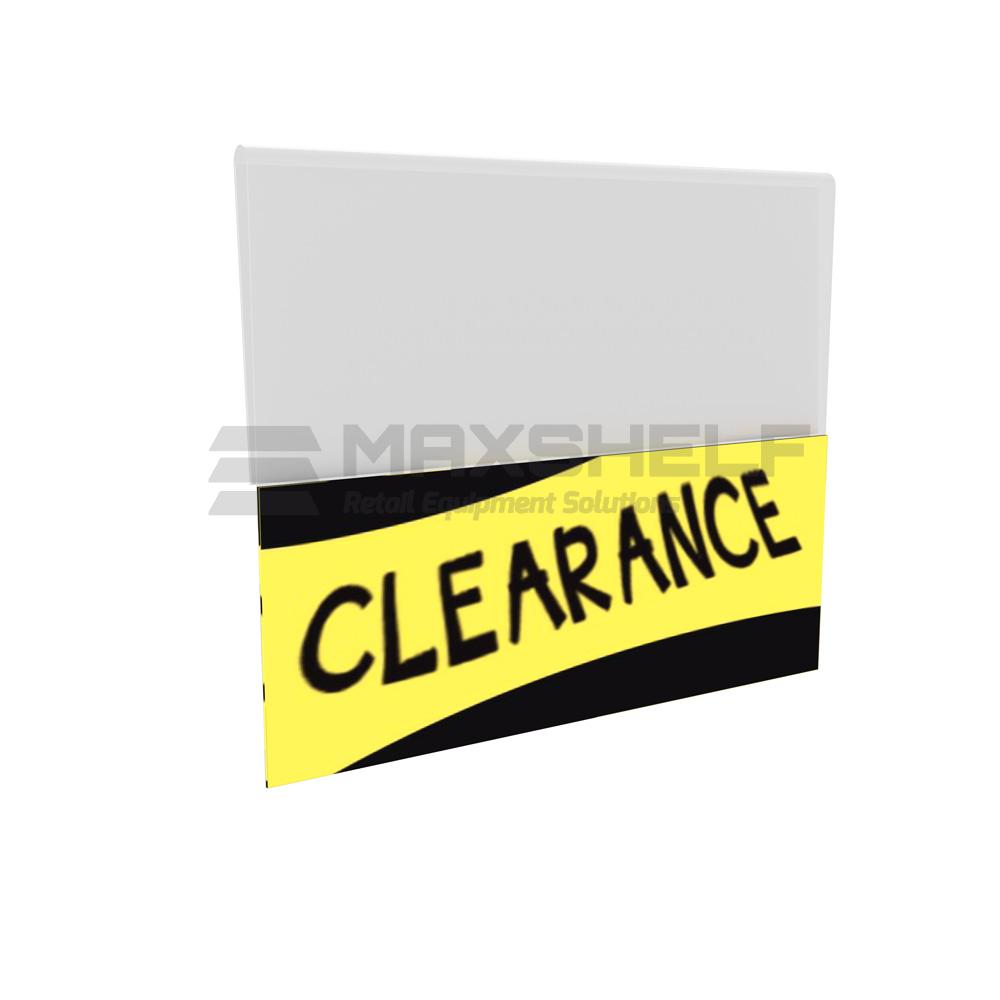 Clearance Shelf Talker - Maxshelf - Retail Equipment Solutions