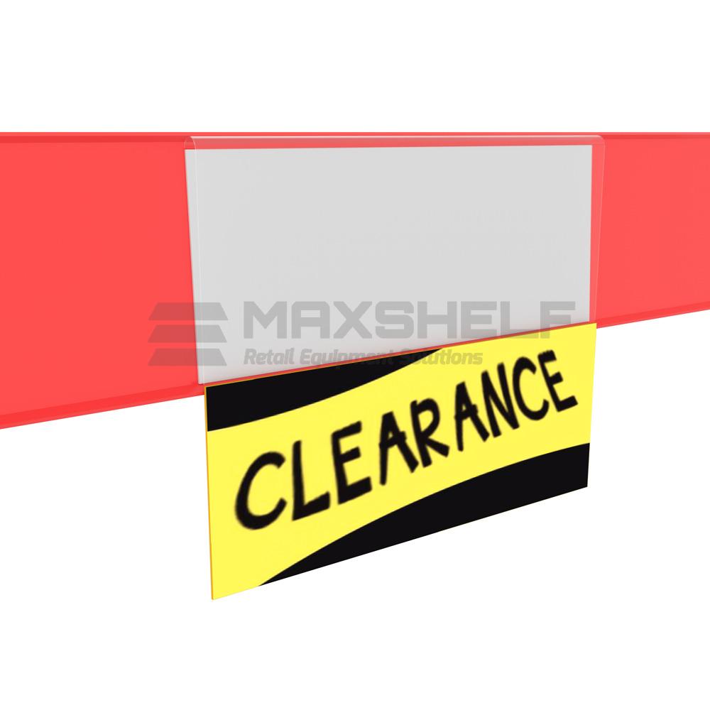 Clearance Shelf Talker - Maxshelf - Retail Equipment Solutions