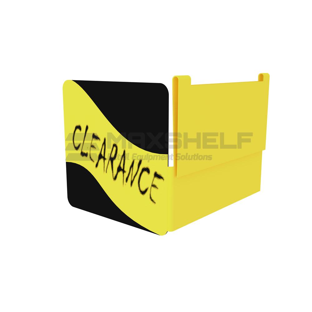 Shelf Talker Flag "Clearance" - Maxshelf - Retail Equipment Solutions