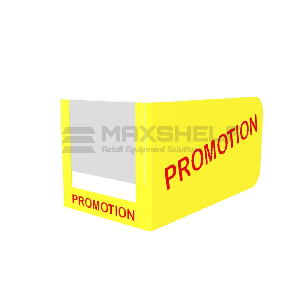 Shelf Talker "Promotion" - Maxshelf - Retail Equipment Solutions