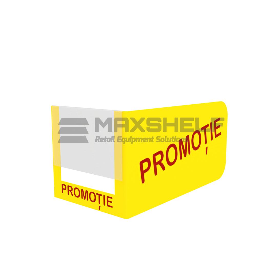 Shelf Talker "Promotie" Yellow/Red Text 115X60 - Maxshelf - Retail ...