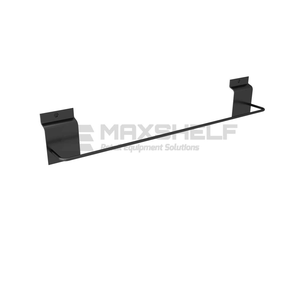 SLATWALL GIFT WRAP BAR METAL 60CM - Maxshelf - Retail Equipment Solutions
