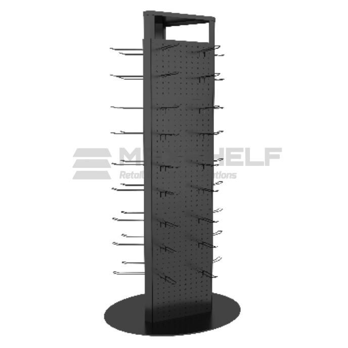 TRIANGLE SPINNER DISPLAY UNIT BLACK - Maxshelf - Retail Equipment Solutions