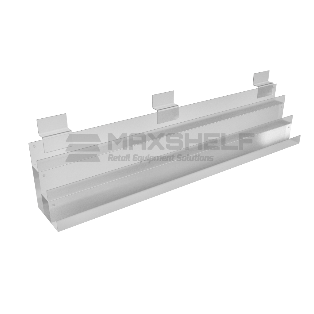 60CM ACRYLIC CARD RACK 3 TIER SLATWALL - Maxshelf - Retail Equipment ...