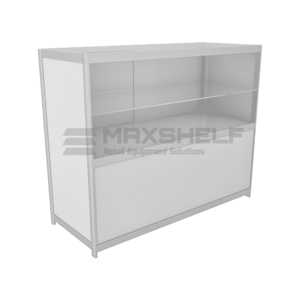 HALF VISION SHOWCASE COUNTER MAPLE H964 X L1200 X W500 - Maxshelf ...