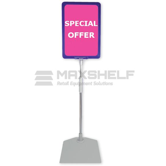 Poster Frame Stand Telescopic Pole (F&V) - Maxshelf - Retail Equipment ...