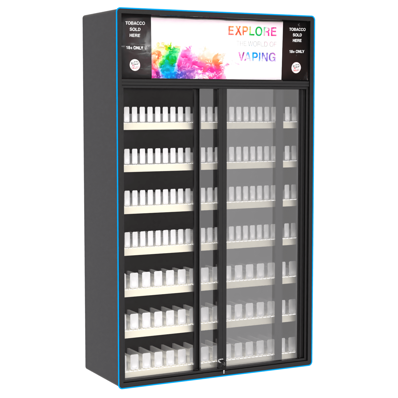 Vape display - Maxshelf - Retail Equipment Solutions