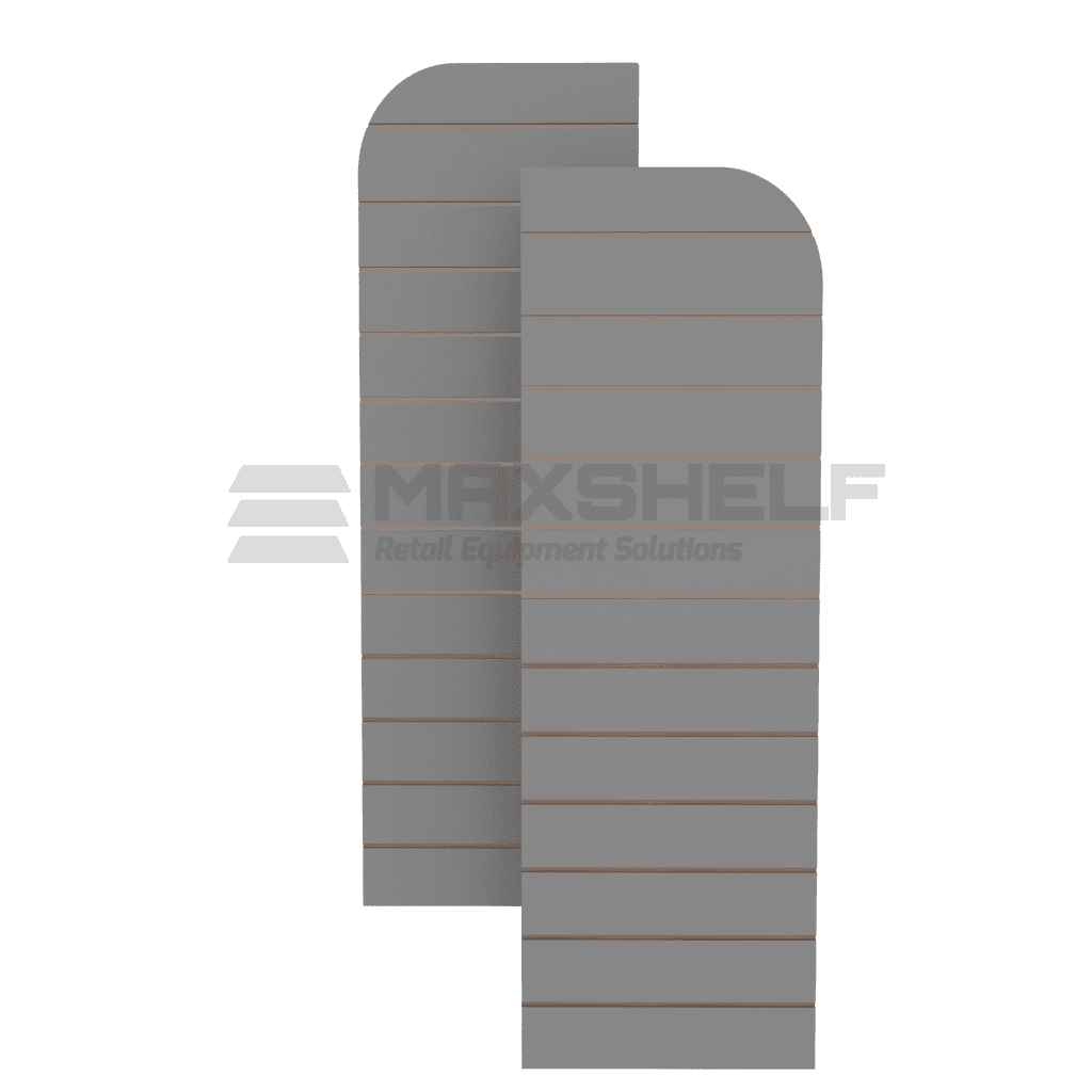 Promo end slat panels - Maxshelf - Retail Equipment Solutions