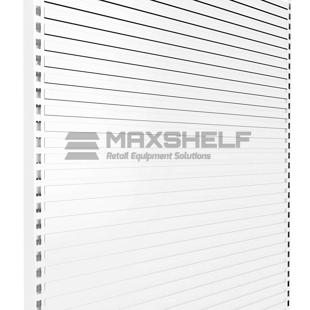 HEAVY DUTY METAL SLATWALL BACK PANEL - Maxshelf - Retail Equipment ...