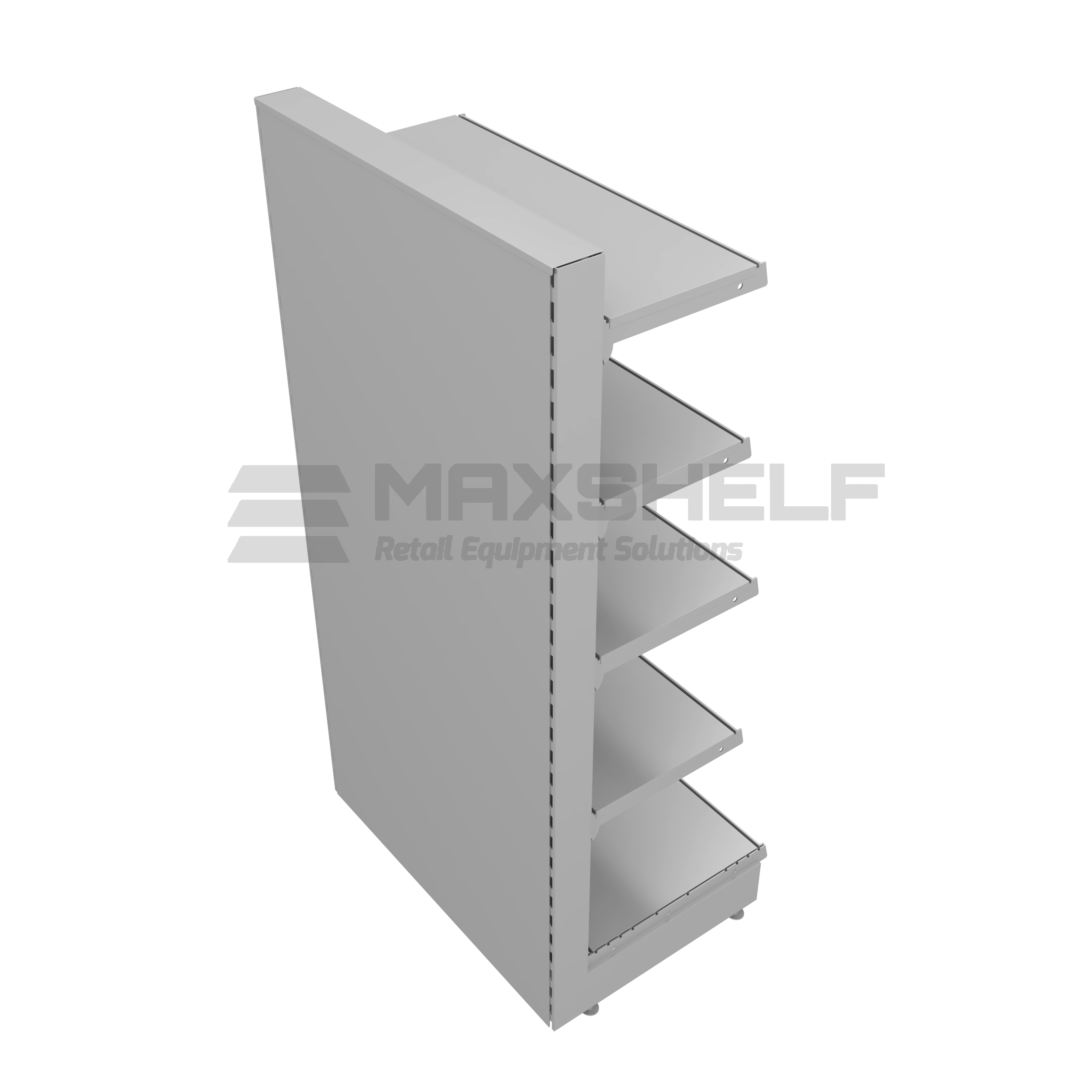 End Promo bay 370mm.300mm - Maxshelf - Retail Equipment Solutions