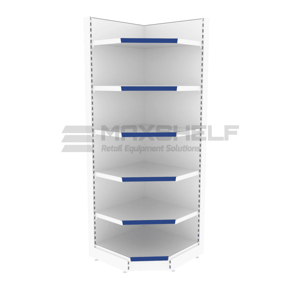Corner Shelf Units Archives - Max Shelf - Retail Equipment Solutions