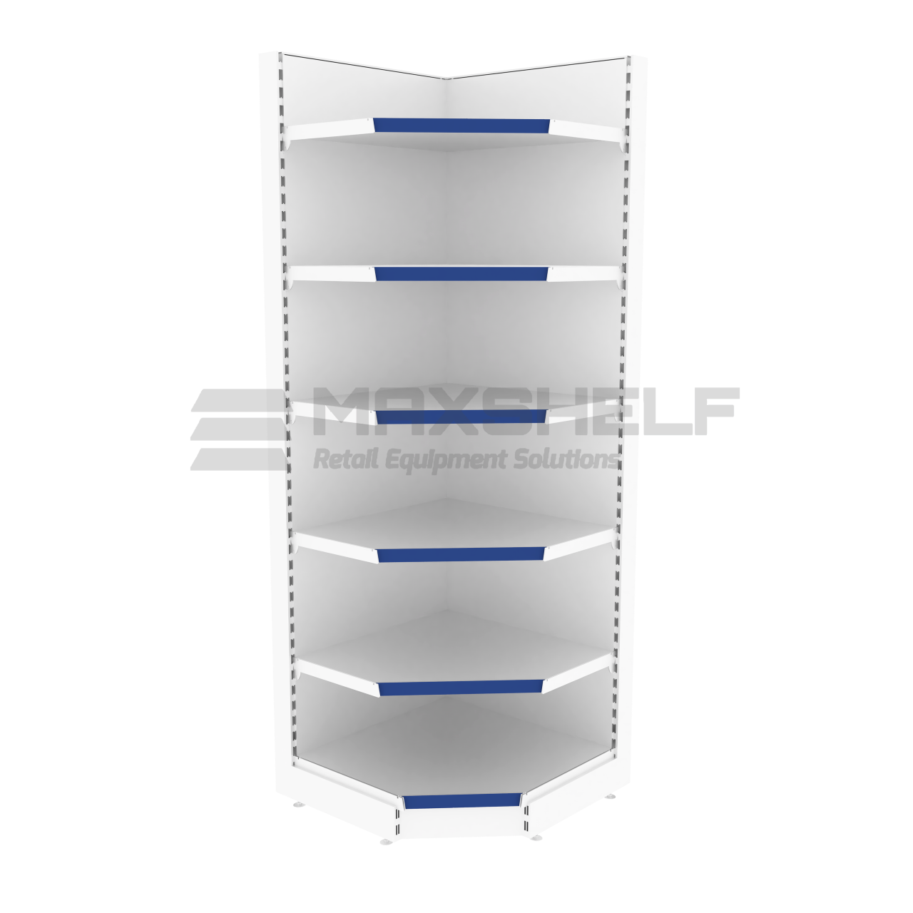 Corner Shelf Units Archives - Maxshelf - Retail Equipment Solutions
