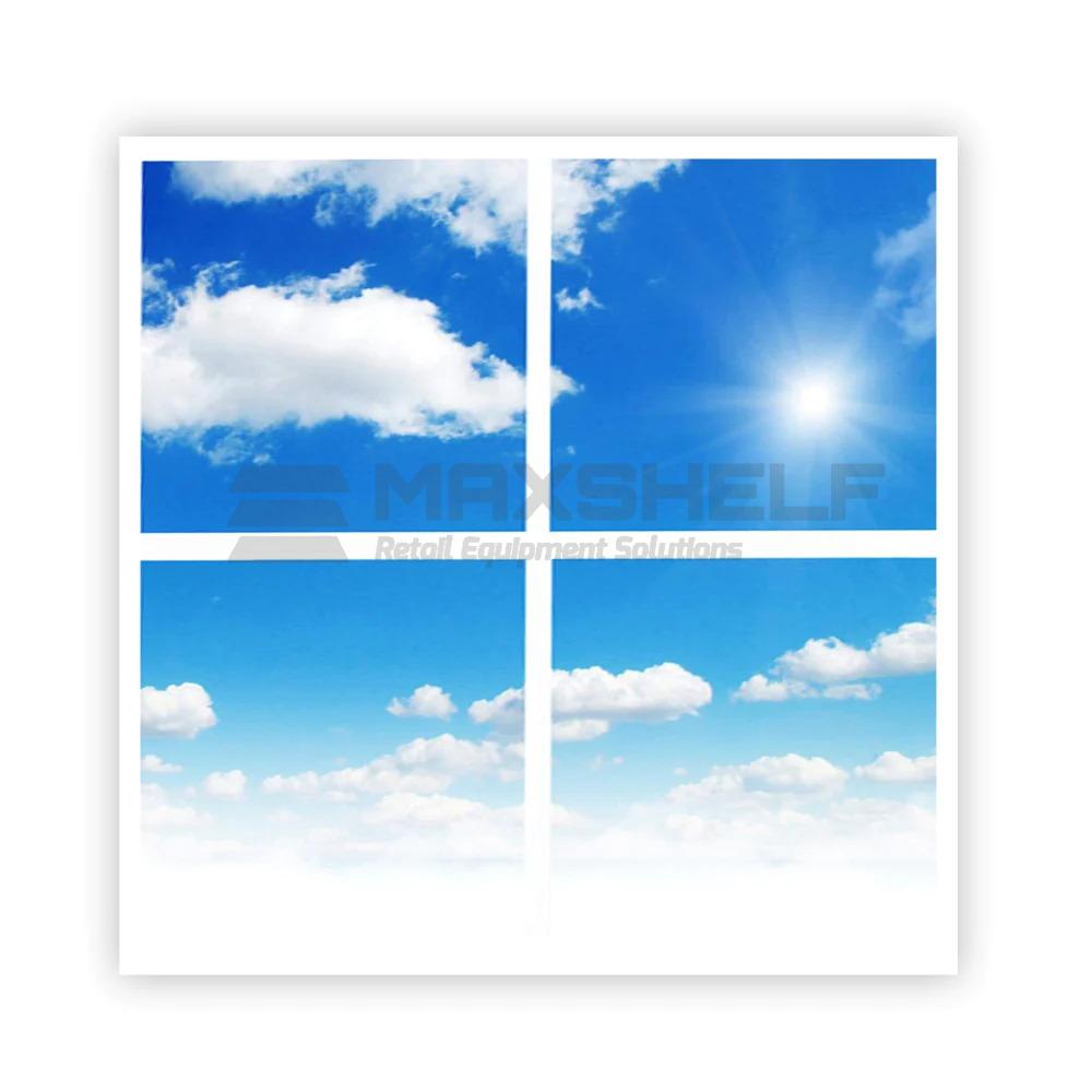 2D SKY PANEL 4PIECE SET ( 2 YEAR MANU. WARRANTY) - Maxshelf - Retail ...