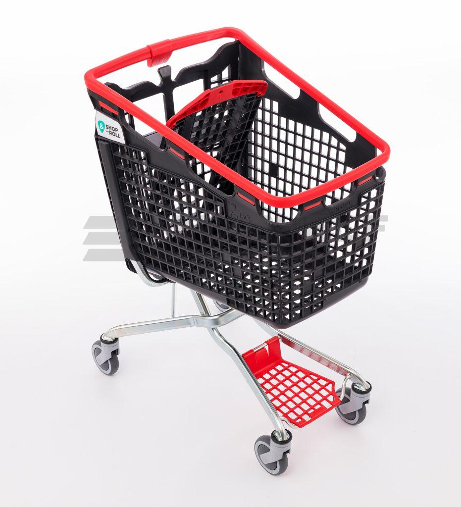 PLASTIC LOOP TROLLEY 160L - Maxshelf - Retail Equipment Solutions