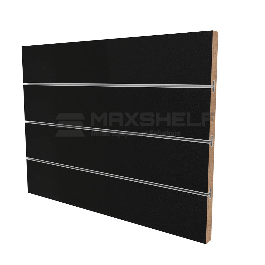 SLAT PANEL BLACK DOUBLE SIDED VMAX - Maxshelf - Retail Equipment Solutions