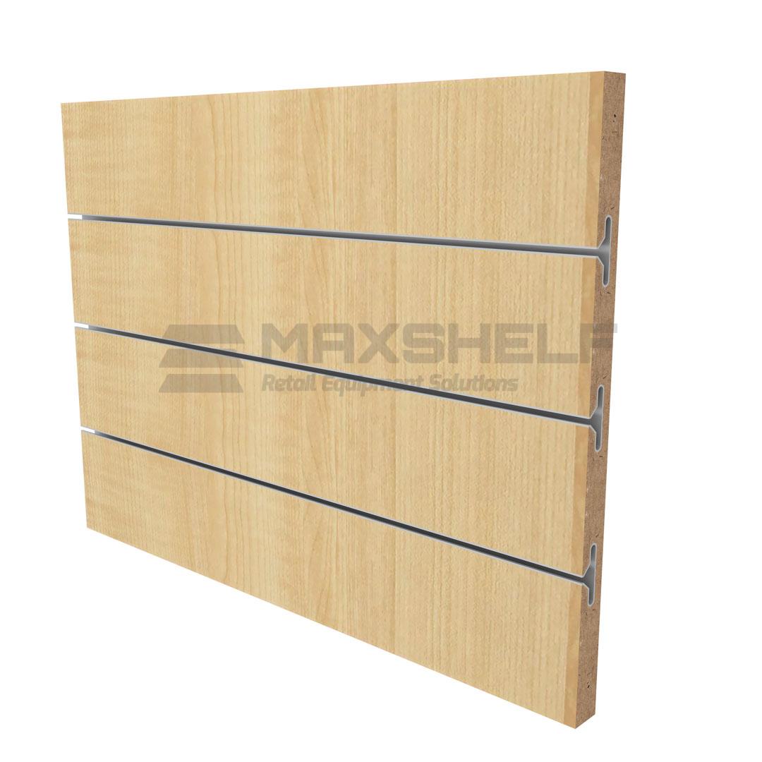 IRISH MAPLE SLATWALL PANEL UK - Maxshelf - Retail Equipment Solutions