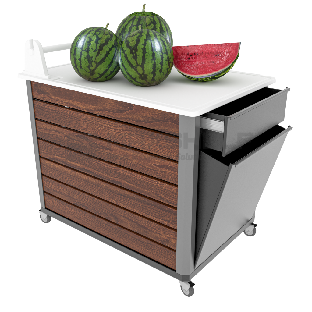 SLS FRUIT CUTTING TABLE - Maxshelf - Retail Equipment Solutions