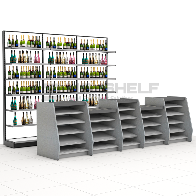 CONFECTIONERY COUNTER WITH LED BACK LIT OFFLICENSE SECTION - Maxshelf ...