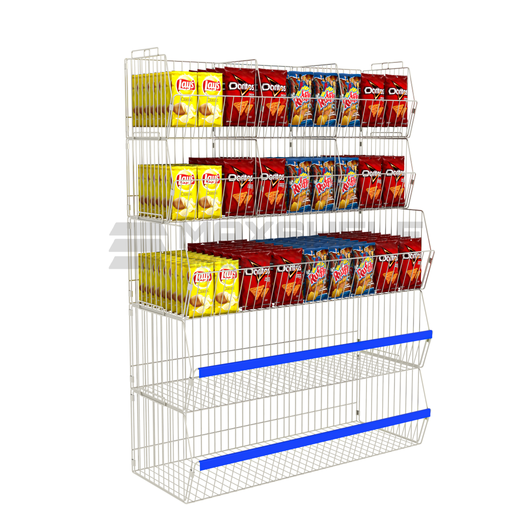 Wire Stacking Basket - Maxshelf - Retail Equipment Solutions