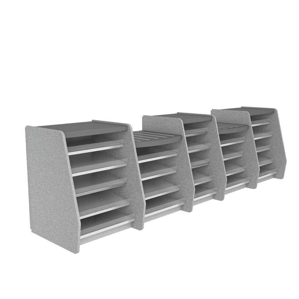 4m 2 DROPS SHOP COUNTER GREY SIDE PANELS - Maxshelf - Retail Equipment ...