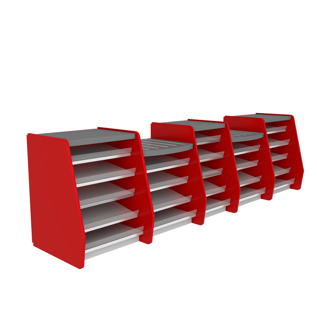 4m 2 DROPS SHOP COUNTER RED SIDE PANELS - Maxshelf - Retail Equipment ...
