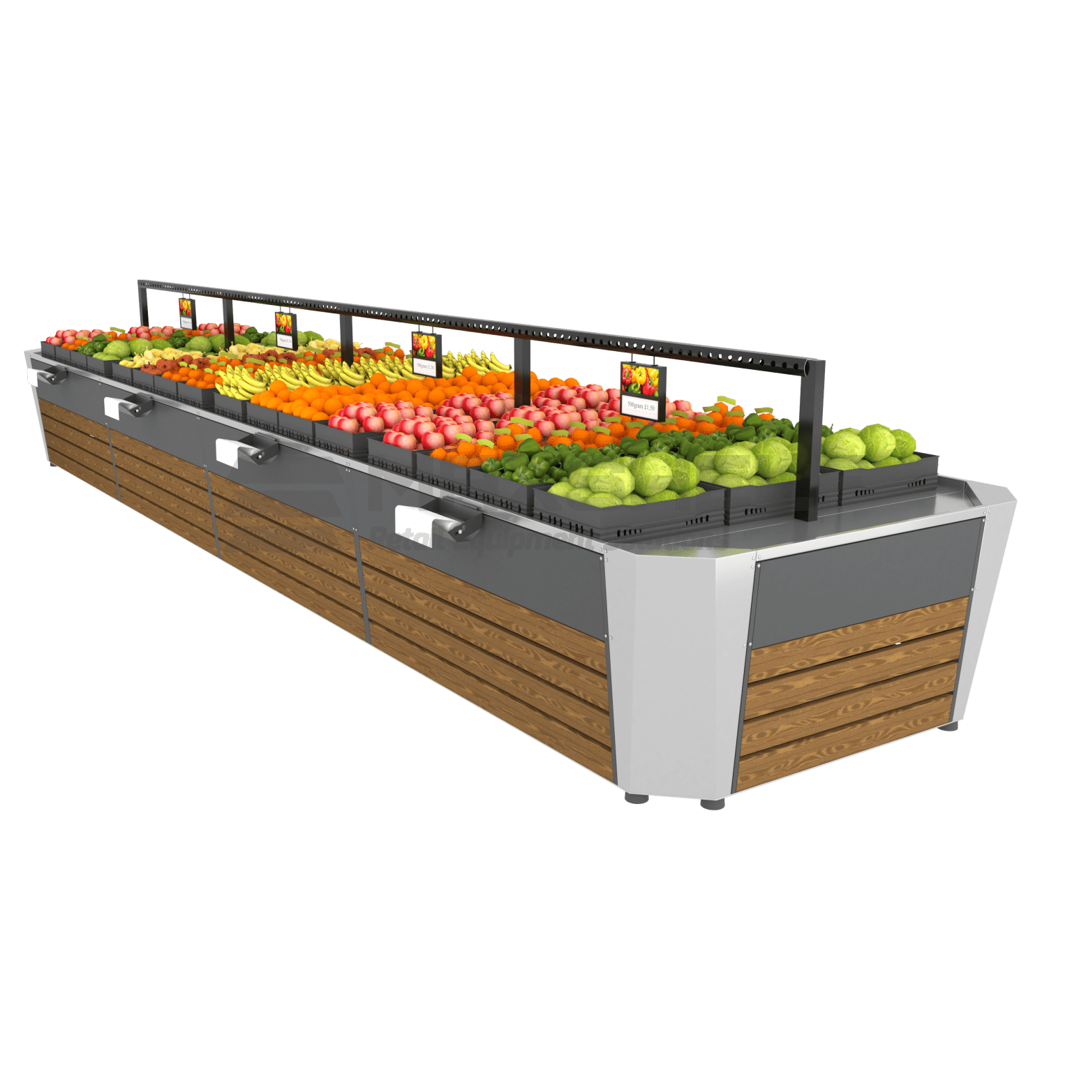 ISLAND FRUIT & VEG DISPLAY - Maxshelf - Retail Equipment Solutions