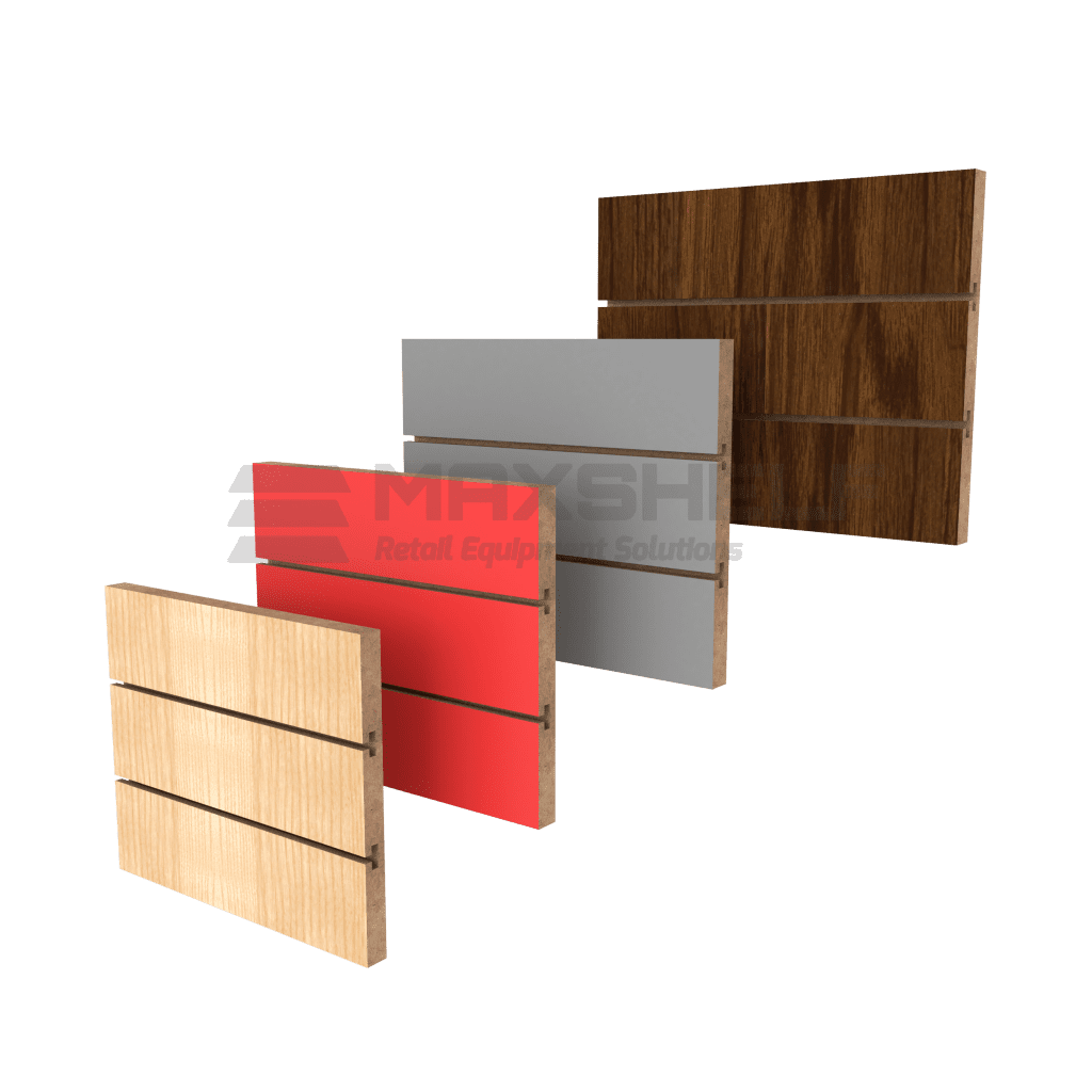 Slatwall panels Archives - Max Shelf - Retail Equipment Solutions