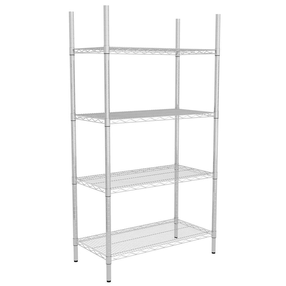 CHROME WIRE SHELVING - Maxshelf - Retail Equipment Solutions